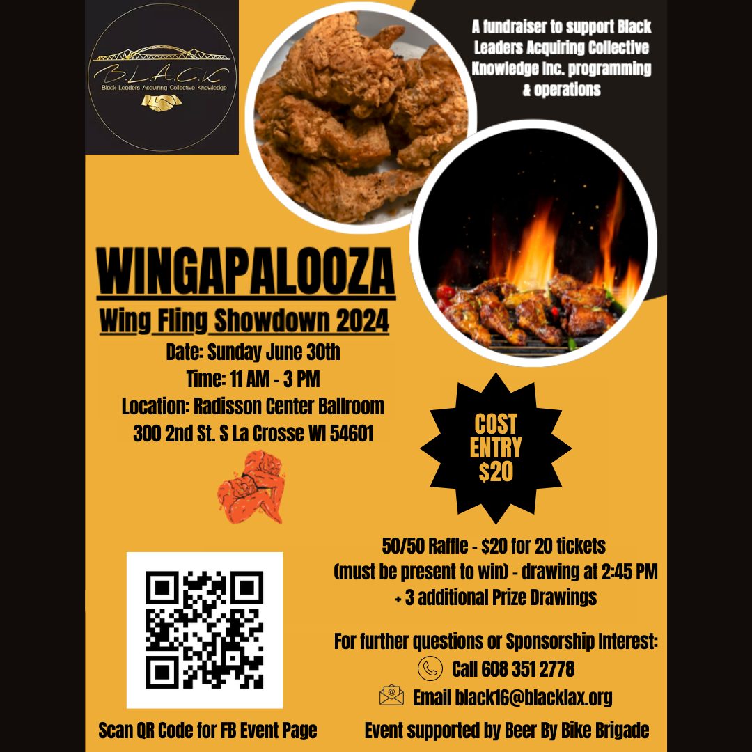 Wingapalooza: Wing Fling Showdown - B.L.A.C.K.